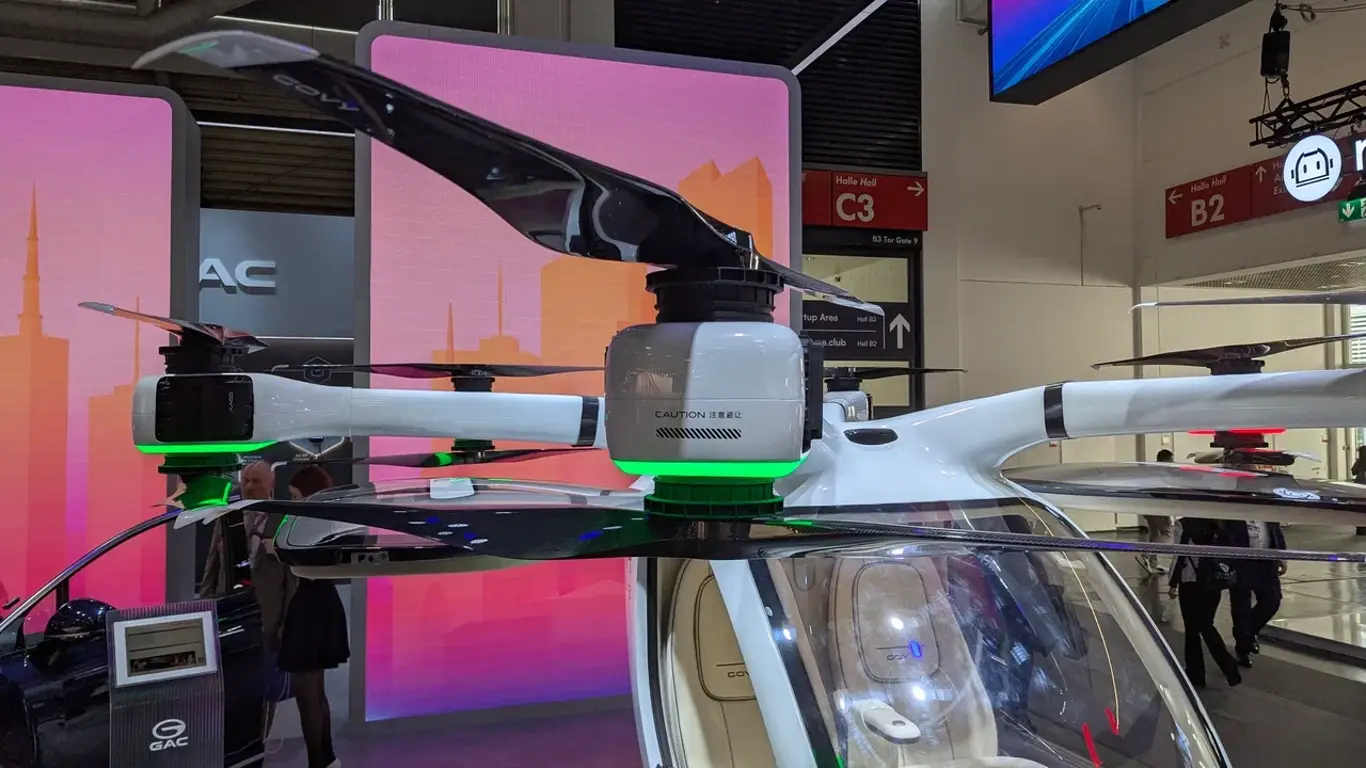 Воздушная мобильность уже здесь: GAC показала AirCab на IAA 2025